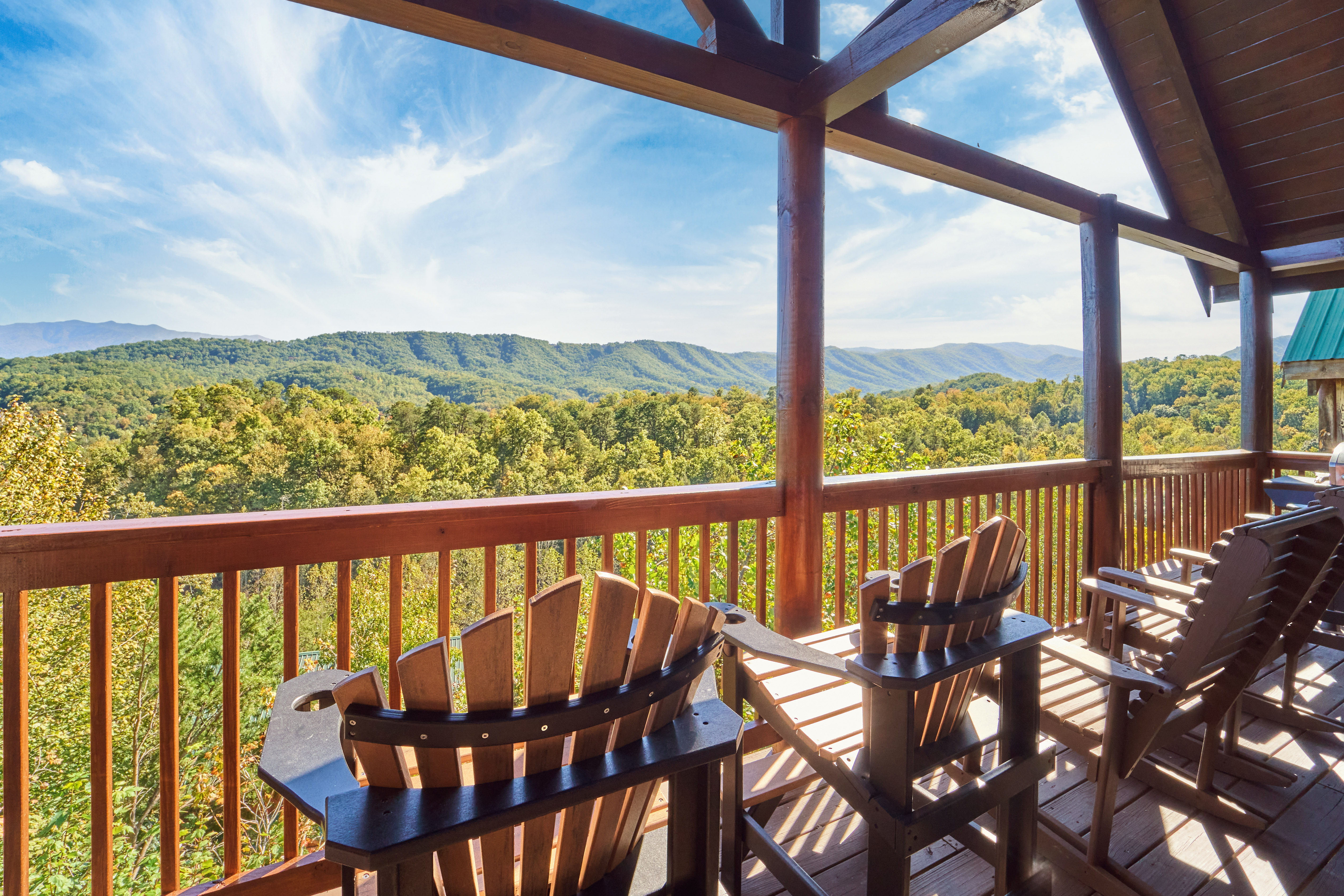 2-Bed Vacation Cabin Rental Smoky Mountains with Fireplace | Venture ...